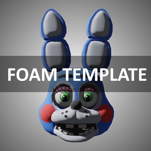 Bonnie Cosplay Head - Etsy UK