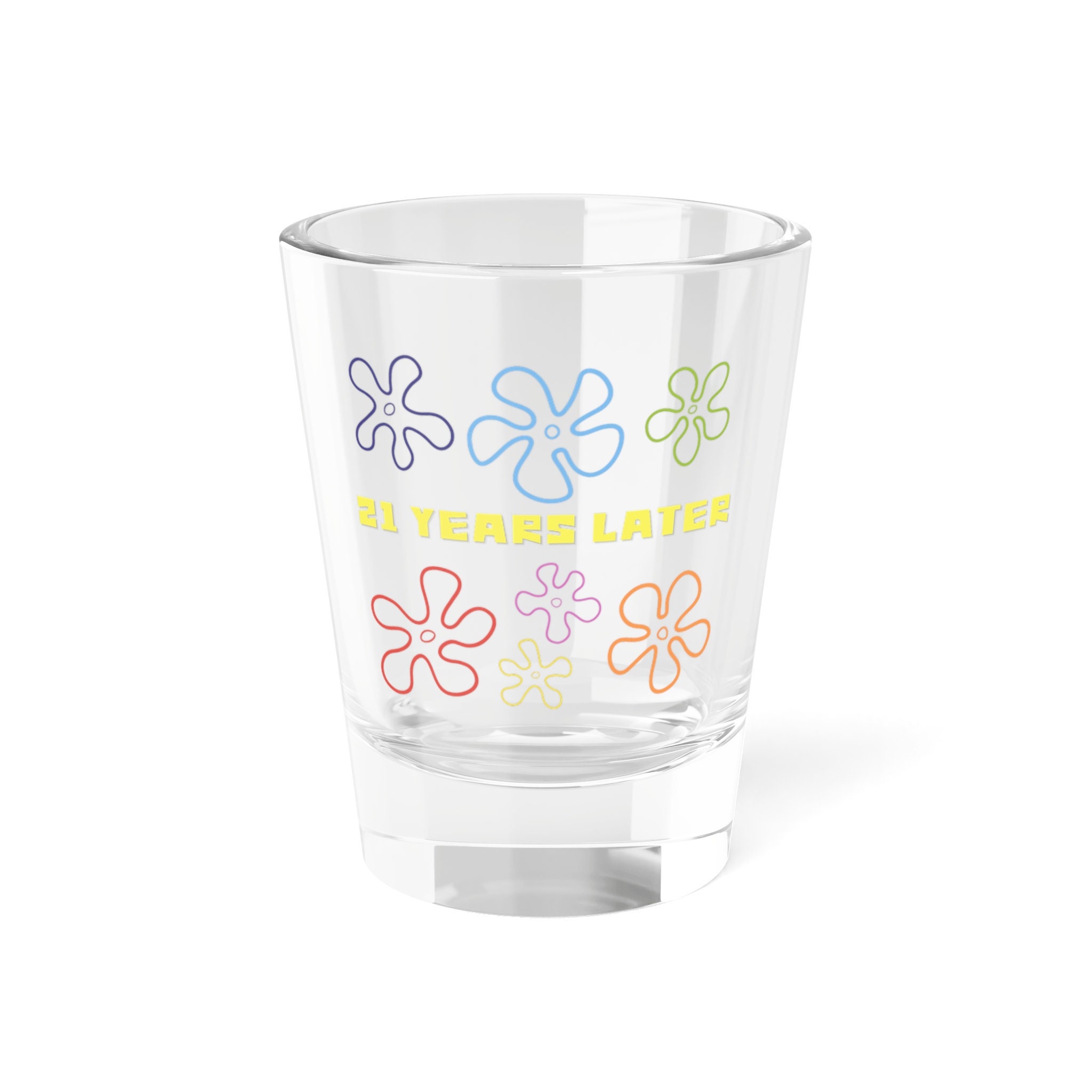 Custom Spongebob Themed Shot Glass for Spongebob Birthday Spongebob ...