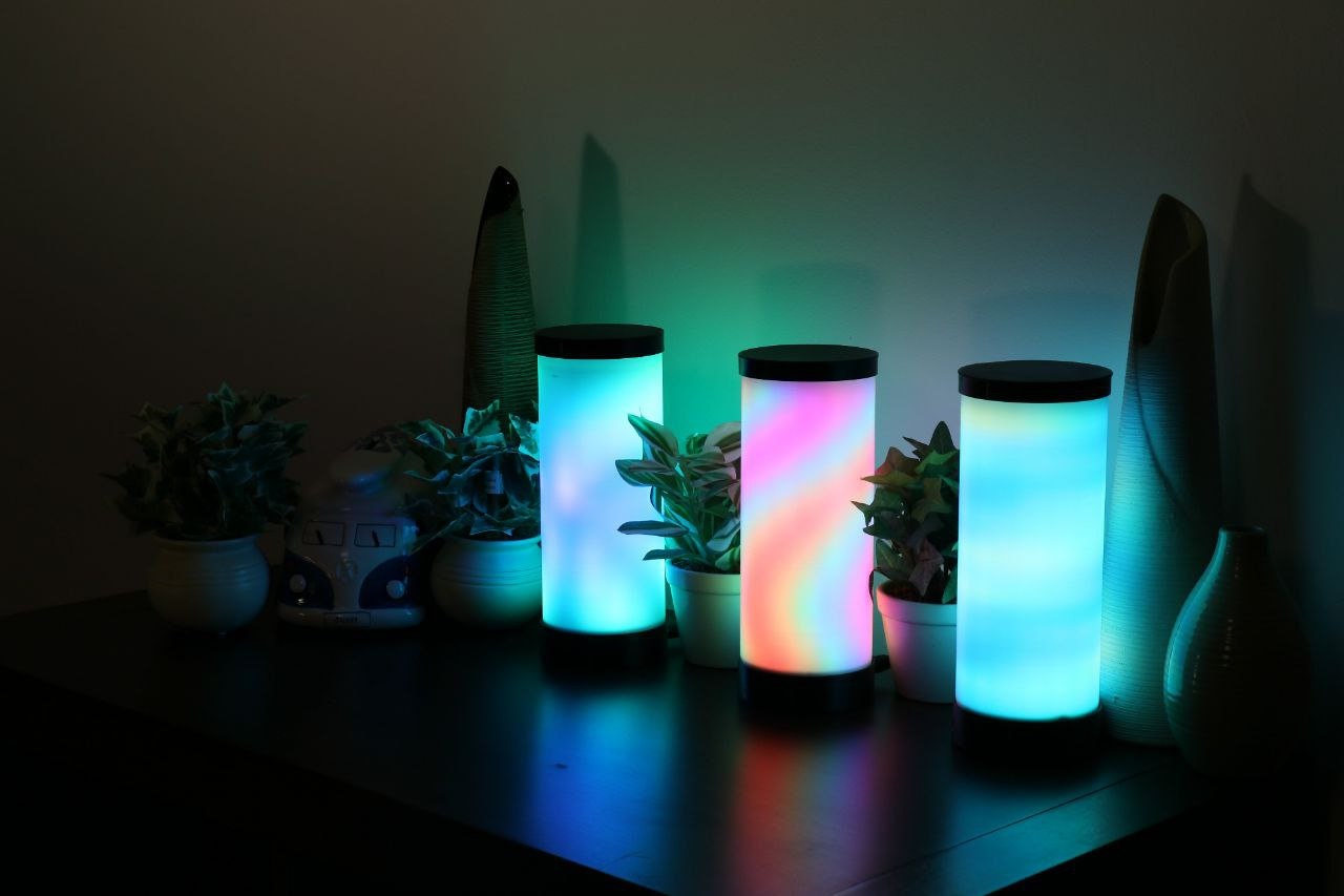 Digital Lava Lamp - Audio Responsive Multicoloured LED - Spectral ...