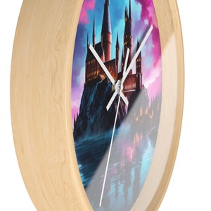 Magical Hogwarts Castle Wall Clock - Etsy