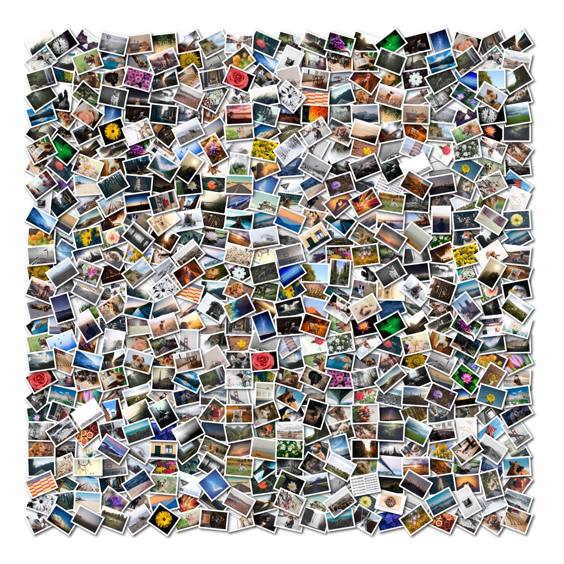Custom Square Photo Collage Personalized Digital Art - Etsy