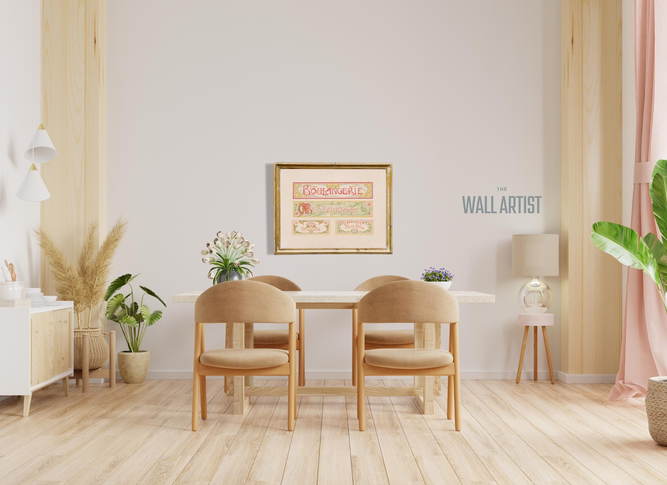 Vintage French Bakery Sign Print | Boulangerie and Patisserie Wall Art ...