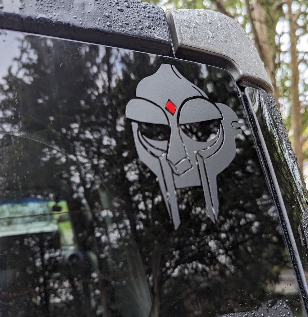MF DOOM - the Mask Decal - Etsy