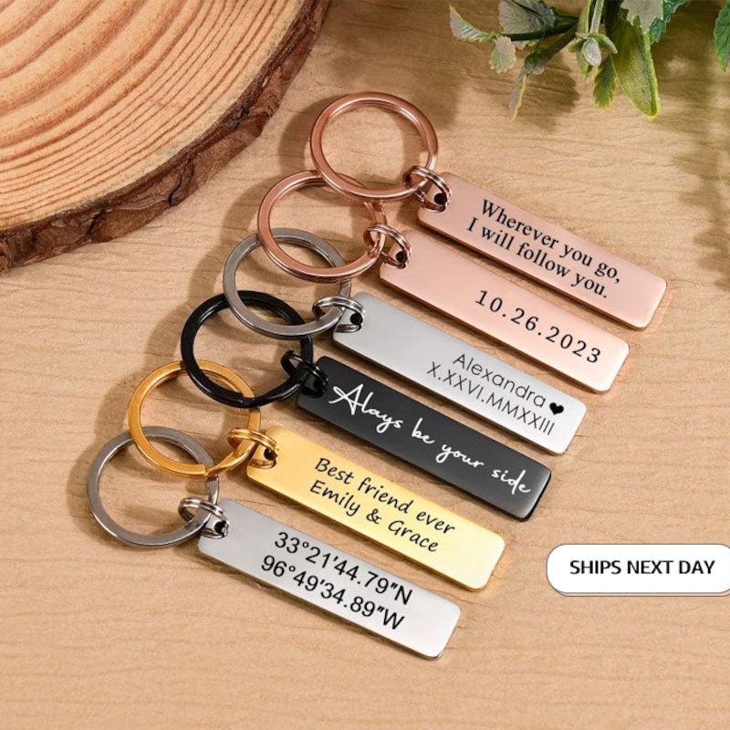 Personalize Keychain - Etsy