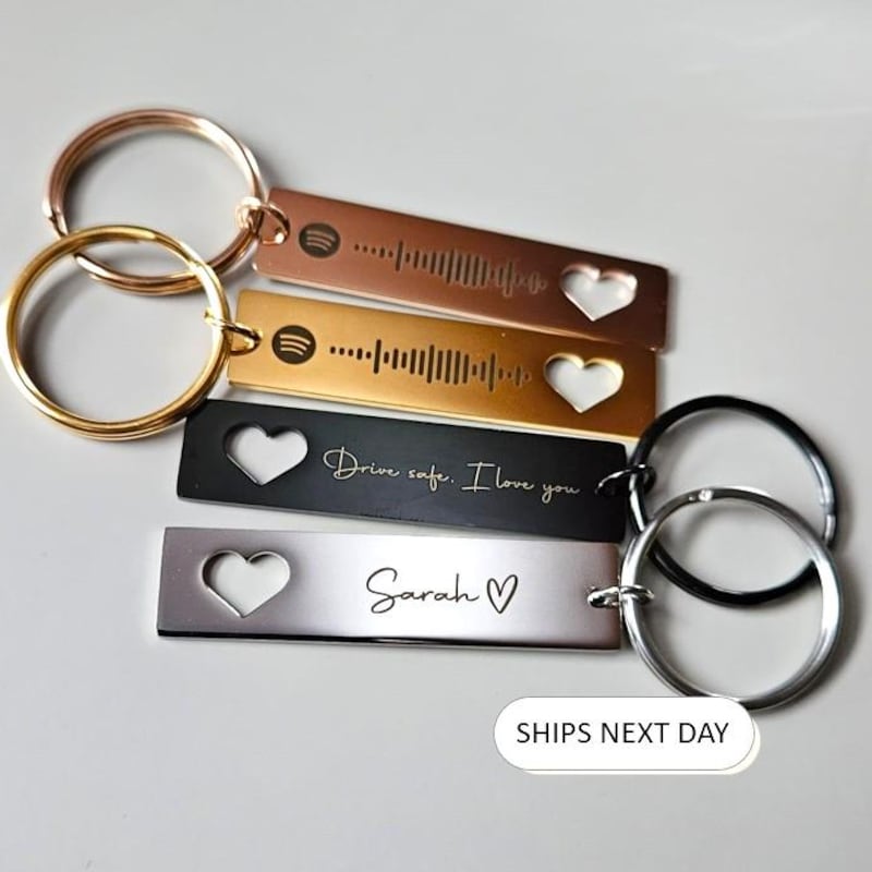 Music Keychain - Etsy