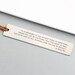 Personalised Bookmark Customised QR Code Music Code Bookmark Engraved ...