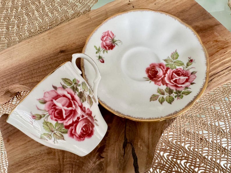 Vintage Jason Fine Bone China Teacup & Saucer - Made in England - J 621 ...