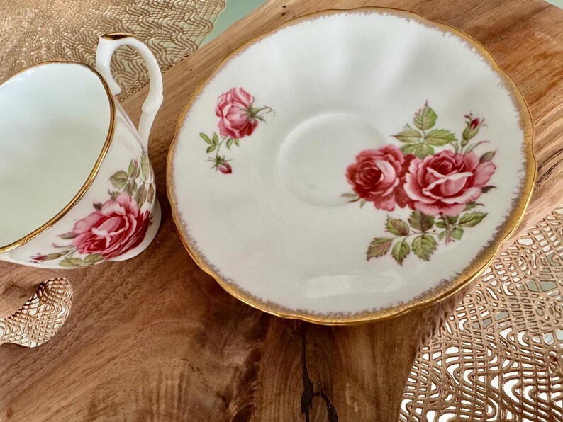 Vintage Jason Fine Bone China Teacup & Saucer - Made in England - J 621 ...