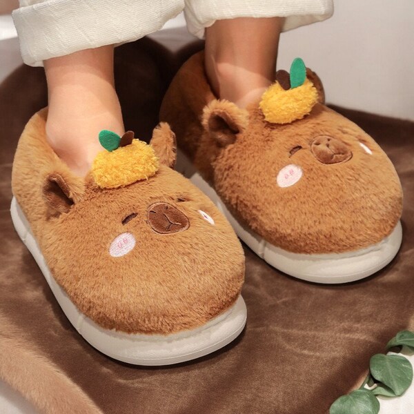 Capybara Slippers - Etsy