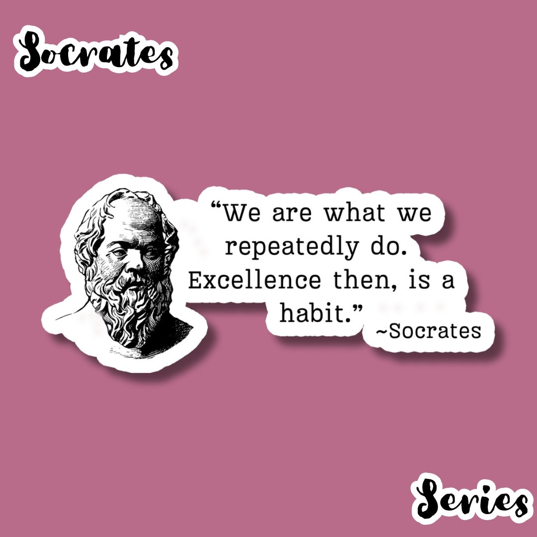 Socrates Quotes Sticker Pack (vol 1 Size M-L) - Etsy