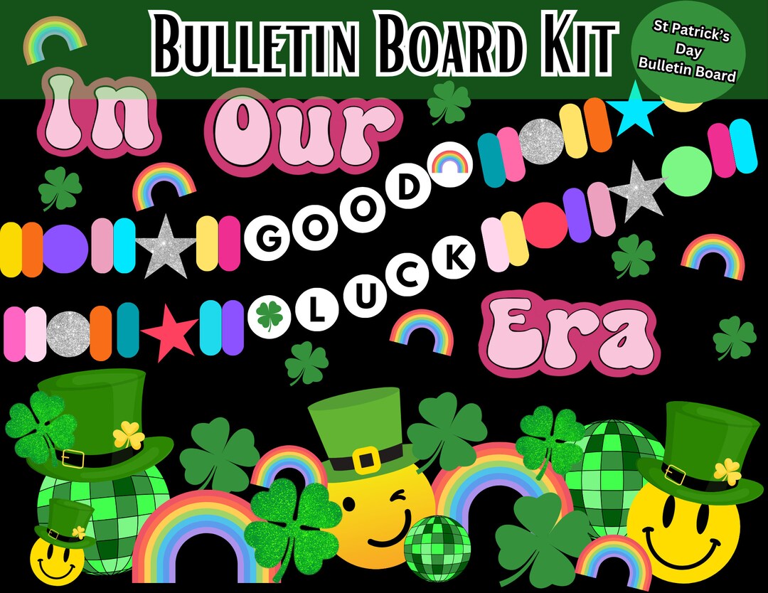 In Our Good Luck Era Bulletin Board Kit - Etsy