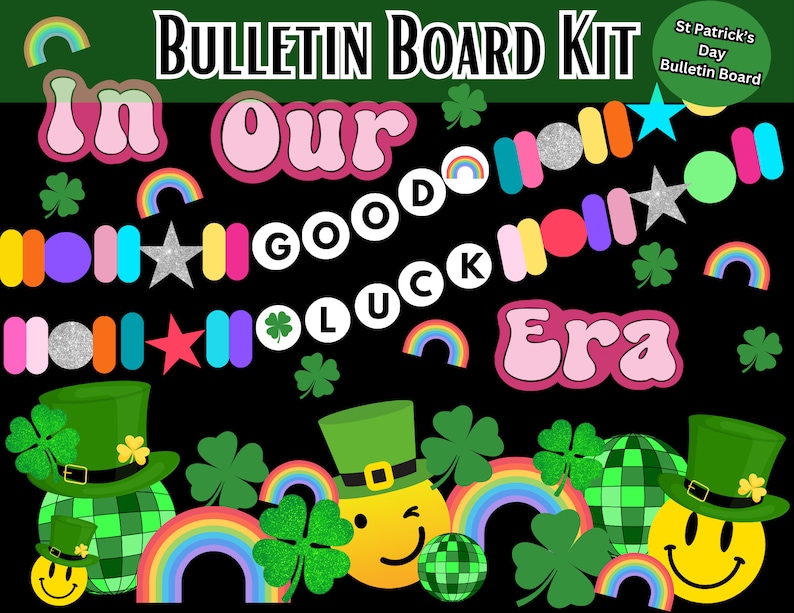 In Our Good Luck Era Bulletin Board Kit - Etsy