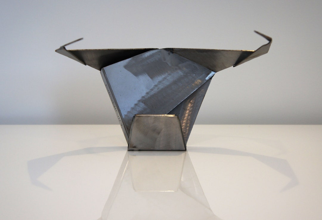 Steel Bending - the Bull - "small" Version - Sculpture - Art - Trophy ...