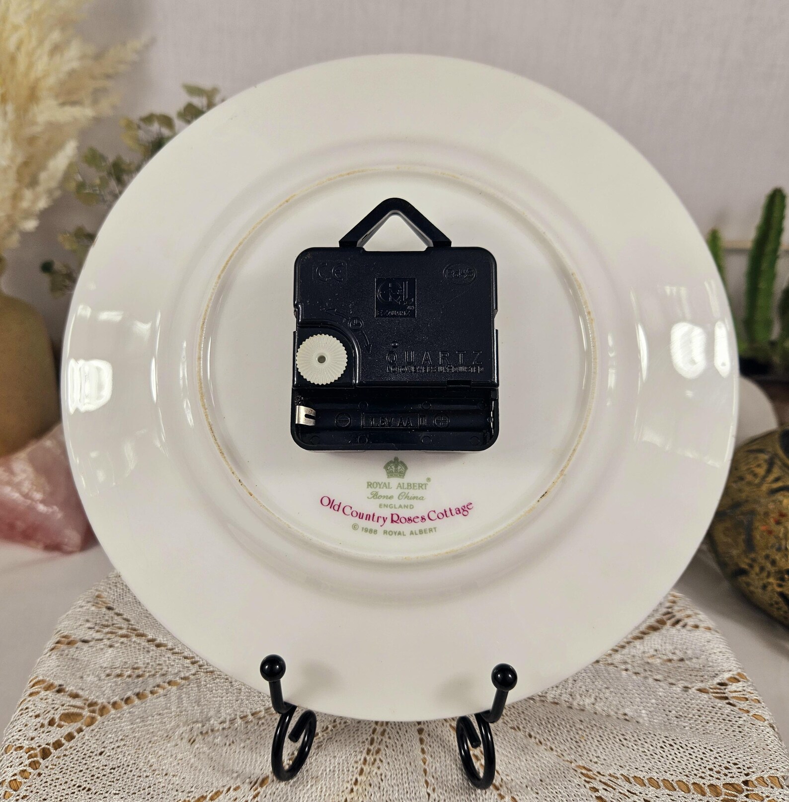 Vintage Royal Albert 'old Country Roses' Clock - Etsy