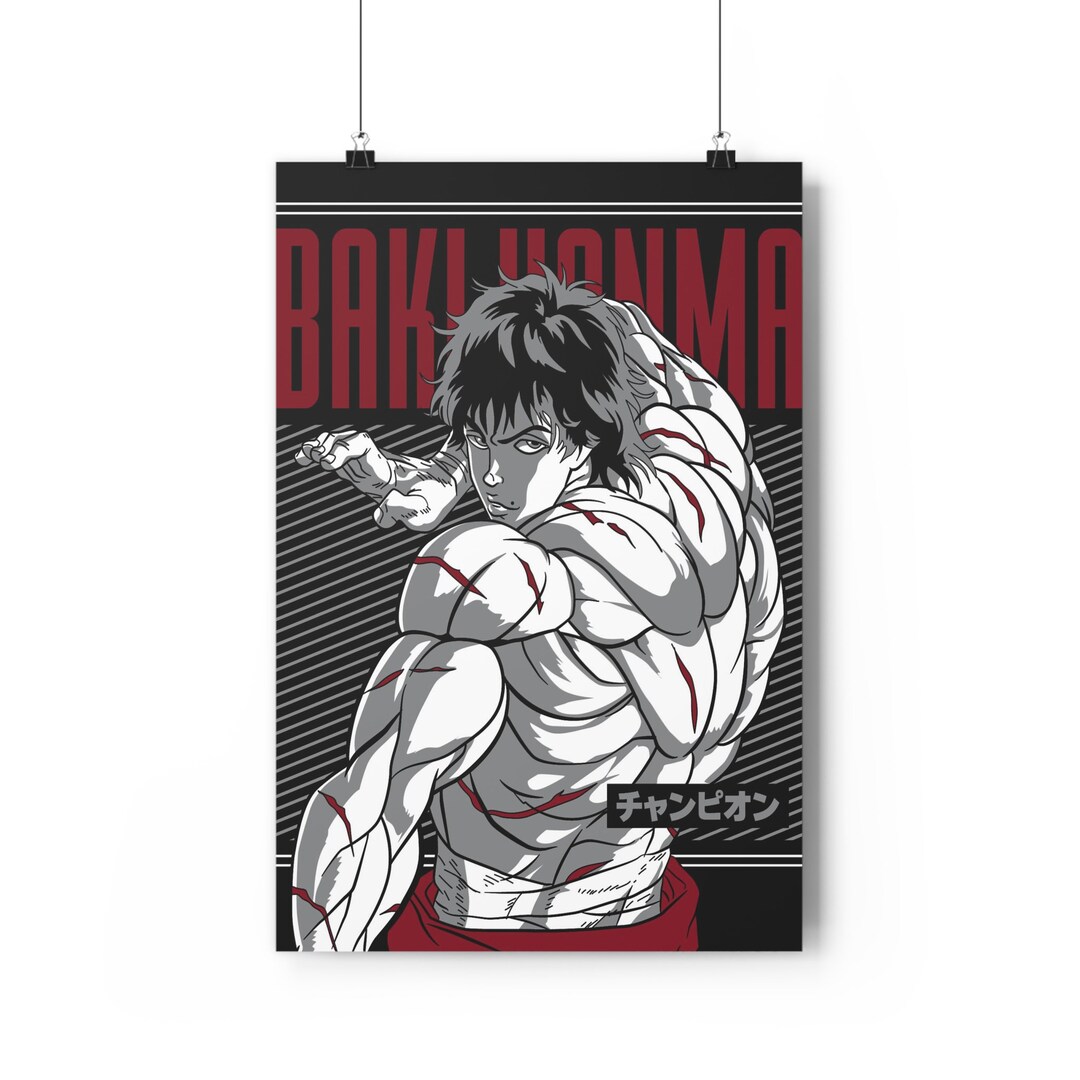 BKI Baki fight Ready Poster - Etsy