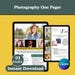 Photography One-pager Template: Canva Media Kit (instant Download) - Etsy