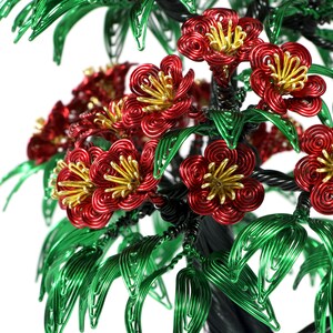 Wire Art, Wire Tree, Wire Flowers, Wire Tree, Bonsai, Gift Idea ...