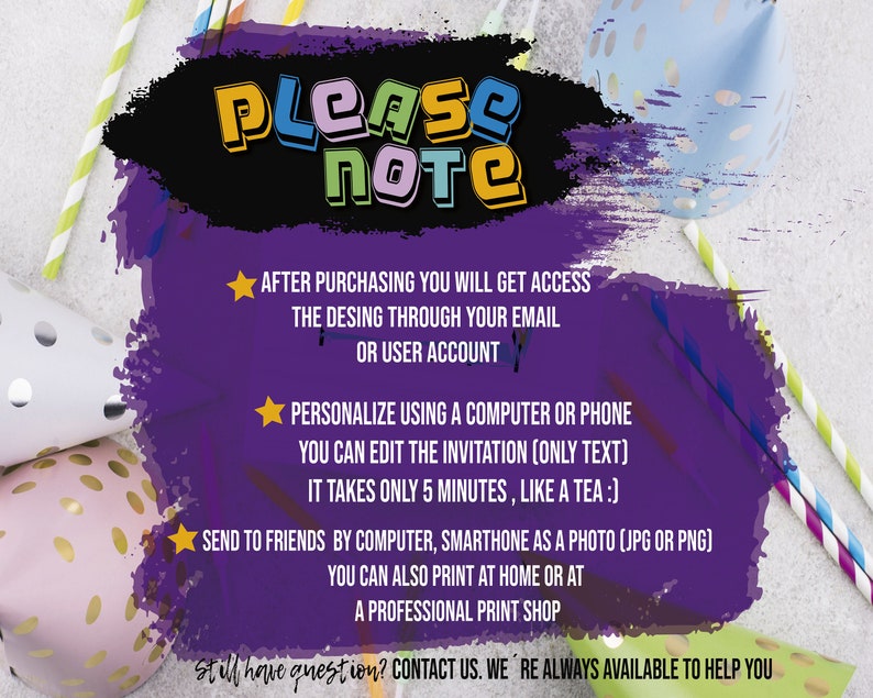 Wish Invitation Magical Wish Invitation Digital Canva Template ...