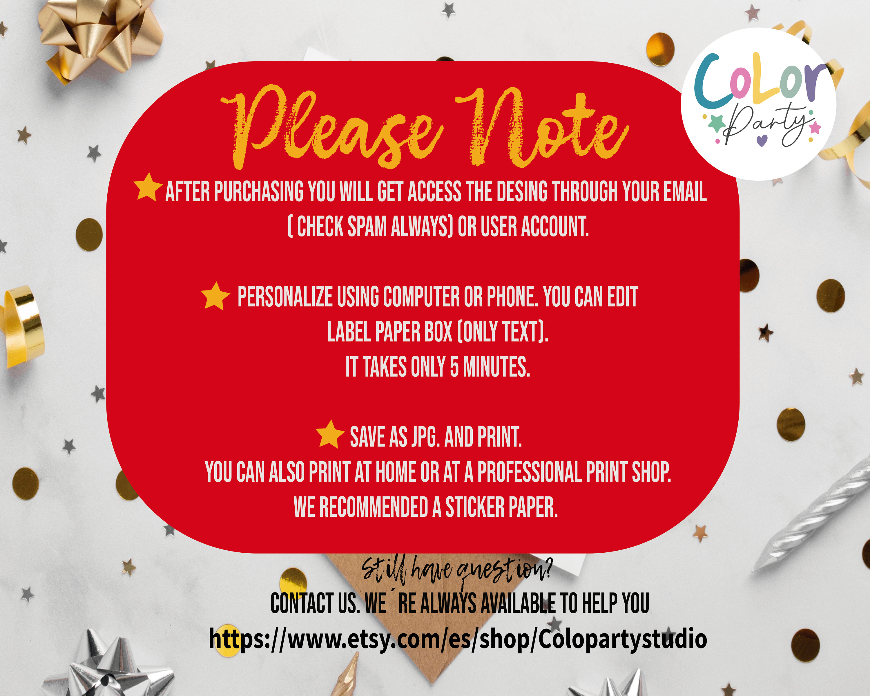 Five Nights at Freddy's Label Paper Bag Nightmare FNAF Canva Template ...