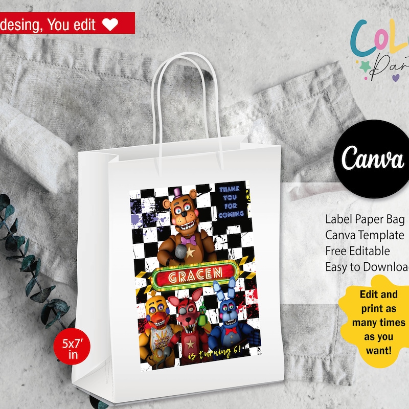 Five Nights at Freddys Boxes - Etsy