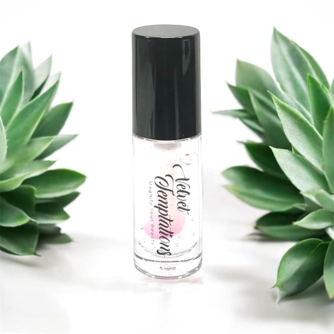 Ph Reactive Lip Oil | Clear to Pink Shade, Vegan - Etsy