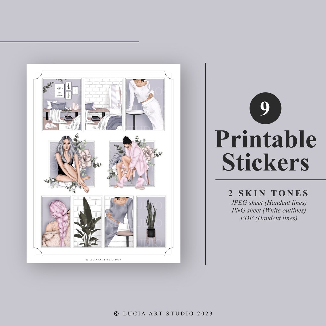 PRINTABLE STICKERS. Bullet Journal Printable Stickers Home - Etsy