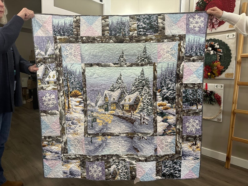 Winter Themed Quilt. - Etsy