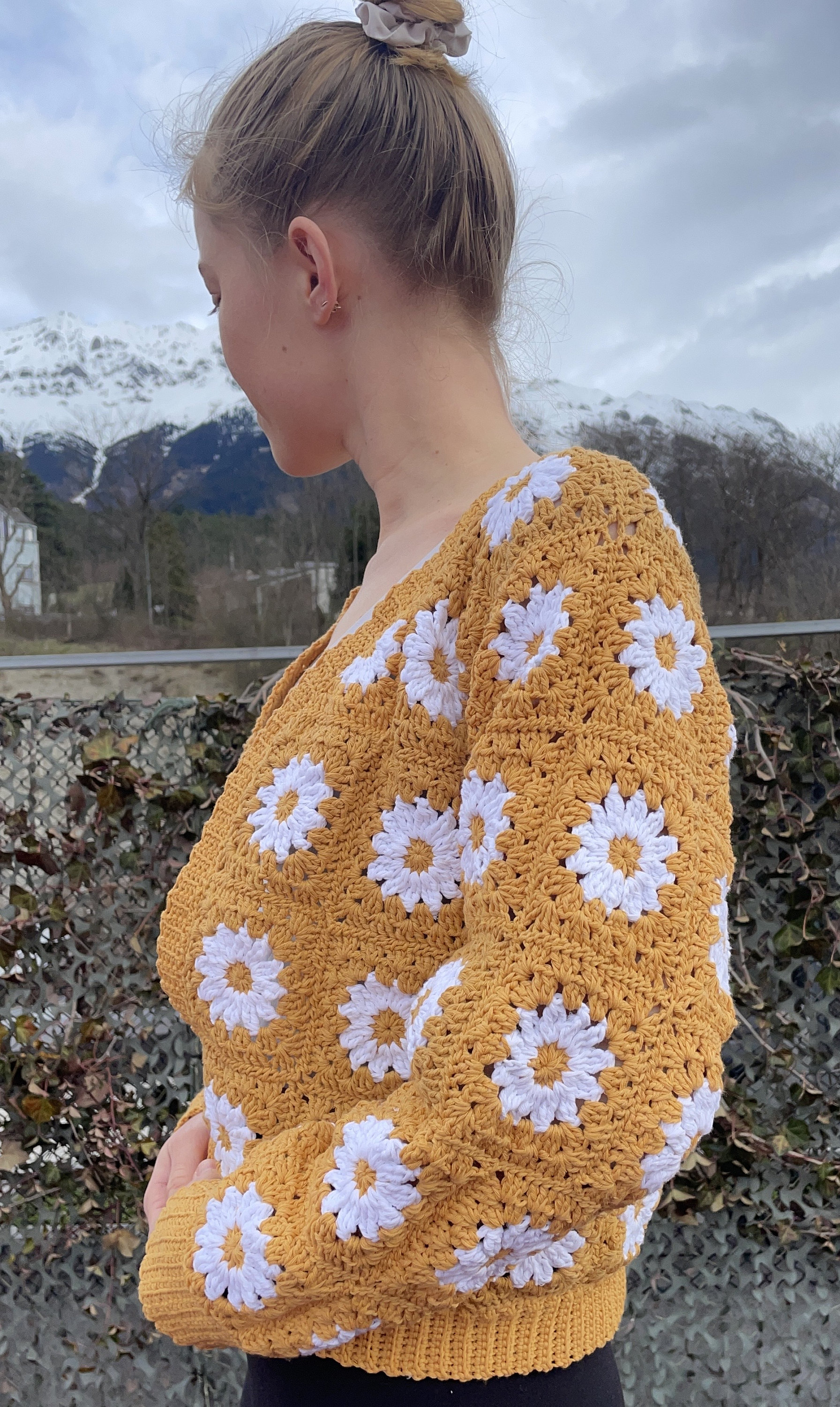 Daisy Cardigan PDF Pattern ('waiting for Spring Cardigan') - Etsy