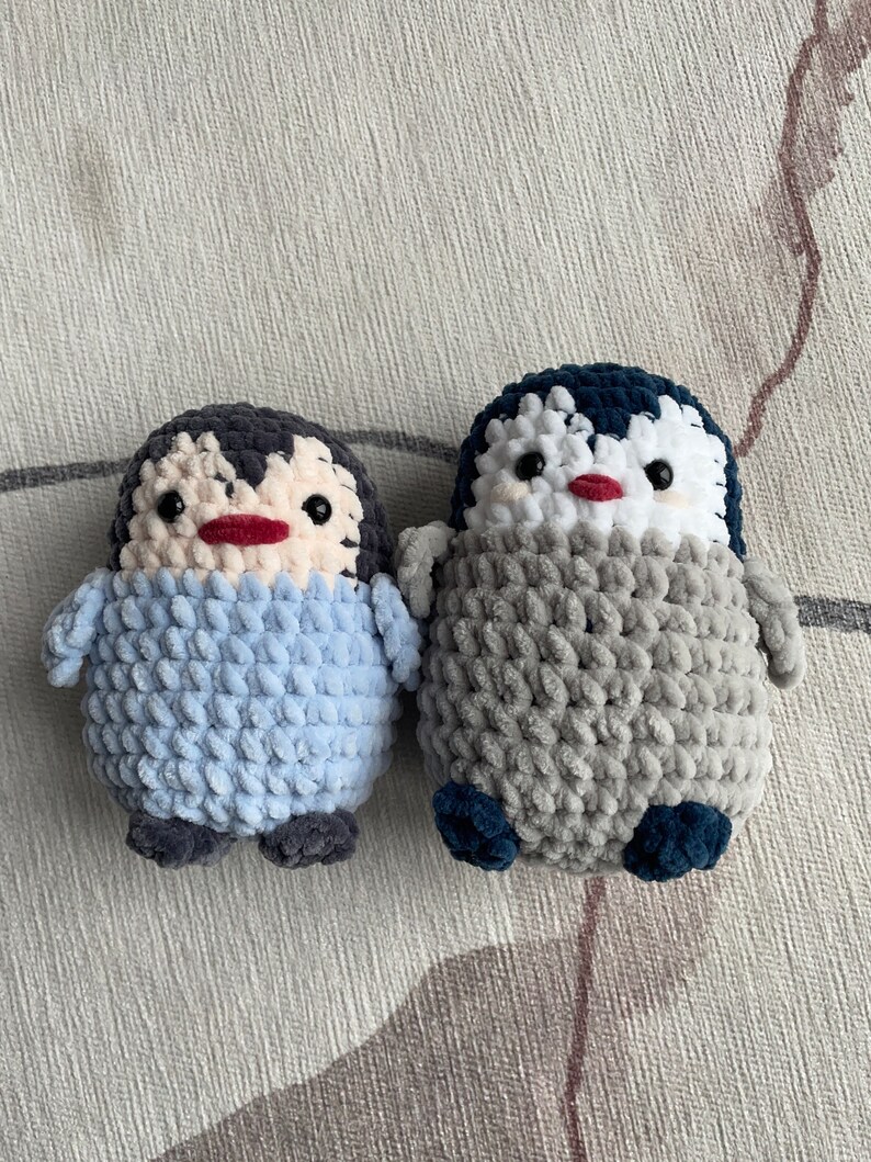 2in1 Penguin Plushie Crochet Pattern PDF - Etsy Israel