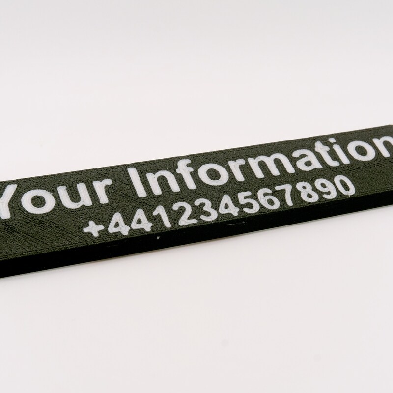 Pelican Case Name Plate - Etsy