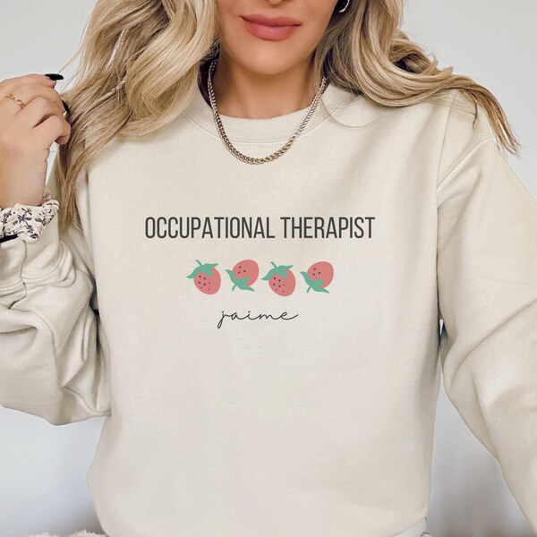 Personalized Occupational Therapy Shirt Occupational Therapy Sweatshirt ...