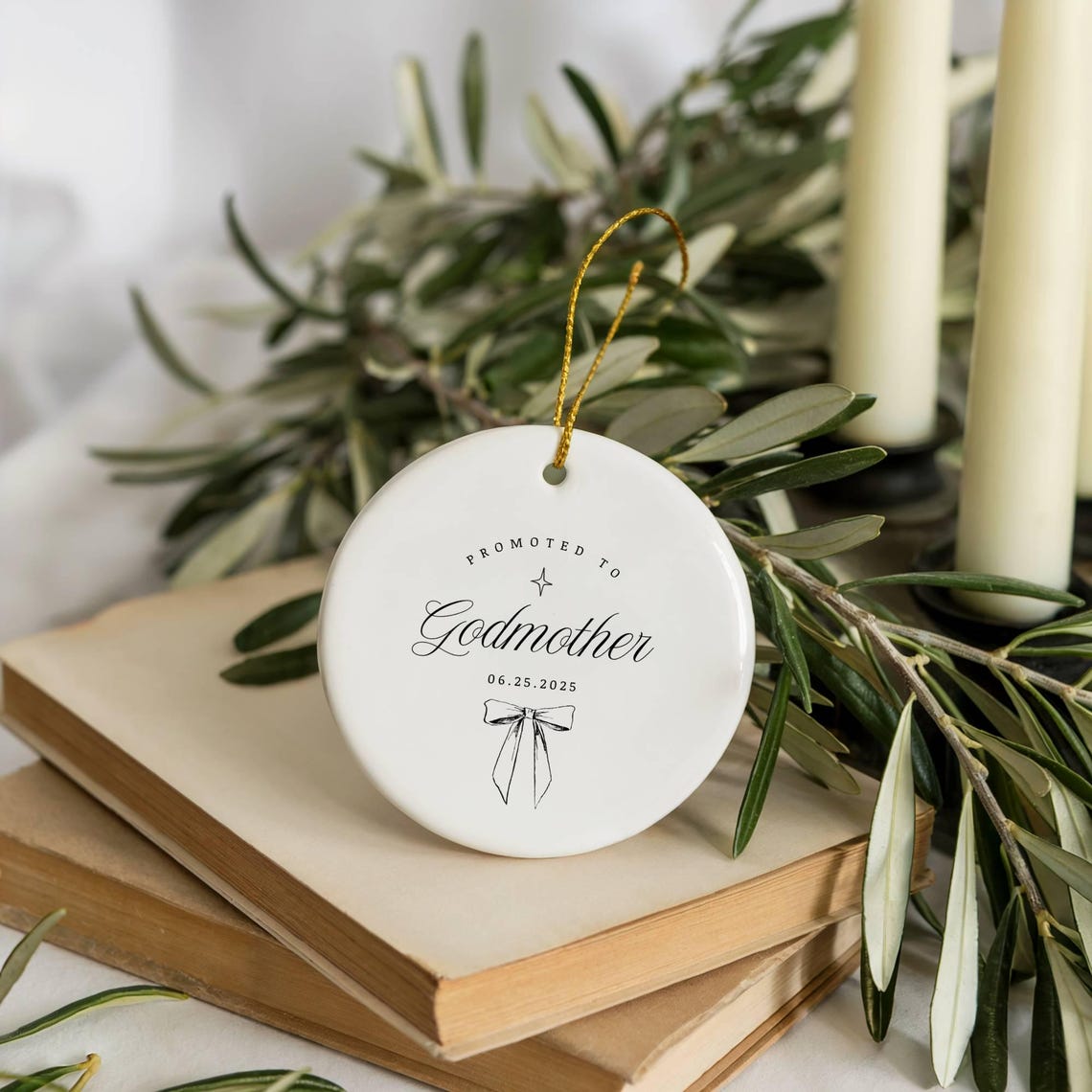 Personalized Godmother Ornament New Godmother Proposal Gift From ...