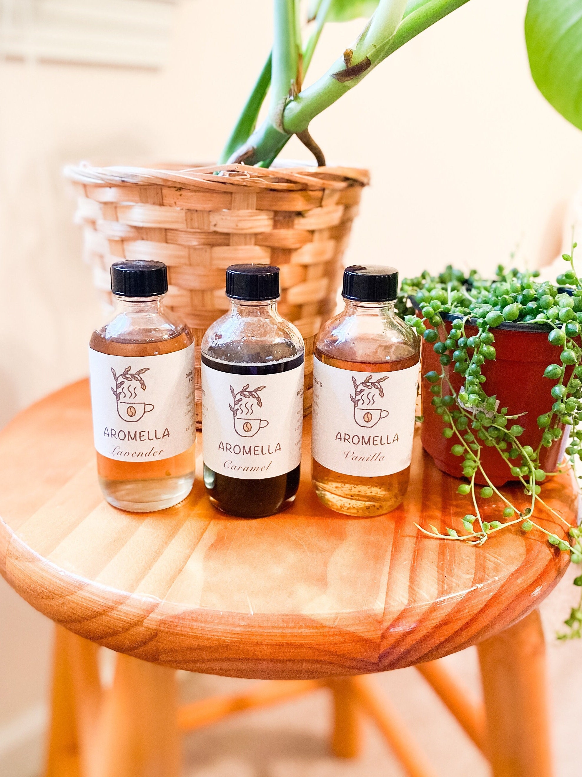 4oz Simple Coffee Syrups, Sample Sizes, Pack of 3, Gift Ideas, Barista ...