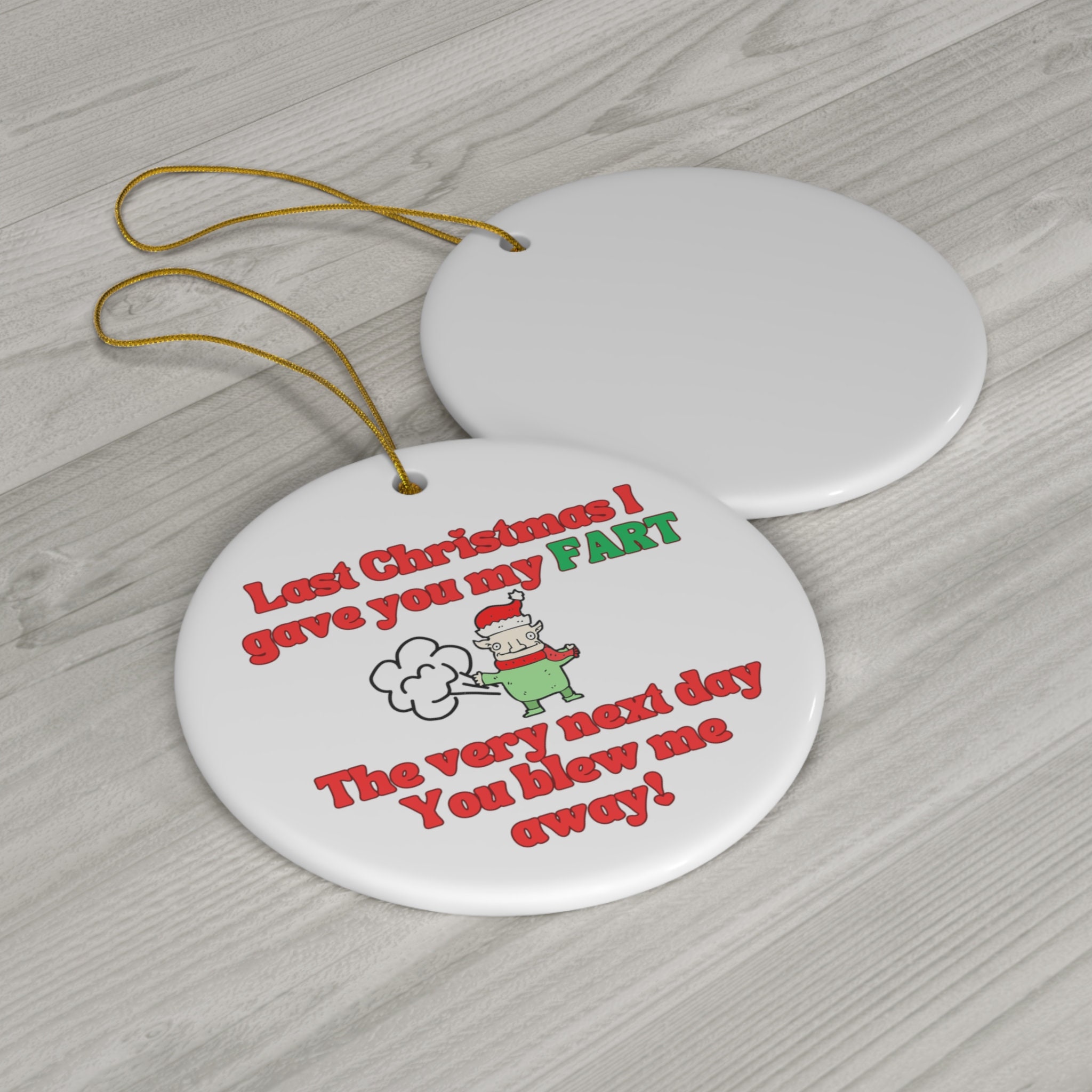 Hilarious Farting Elf Ornament Fart Poop Joke Perfect Gift - Etsy