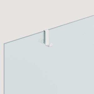 Sleek Shower Glass Hook and Stainless Steel Bathroom Hooks Modern ...