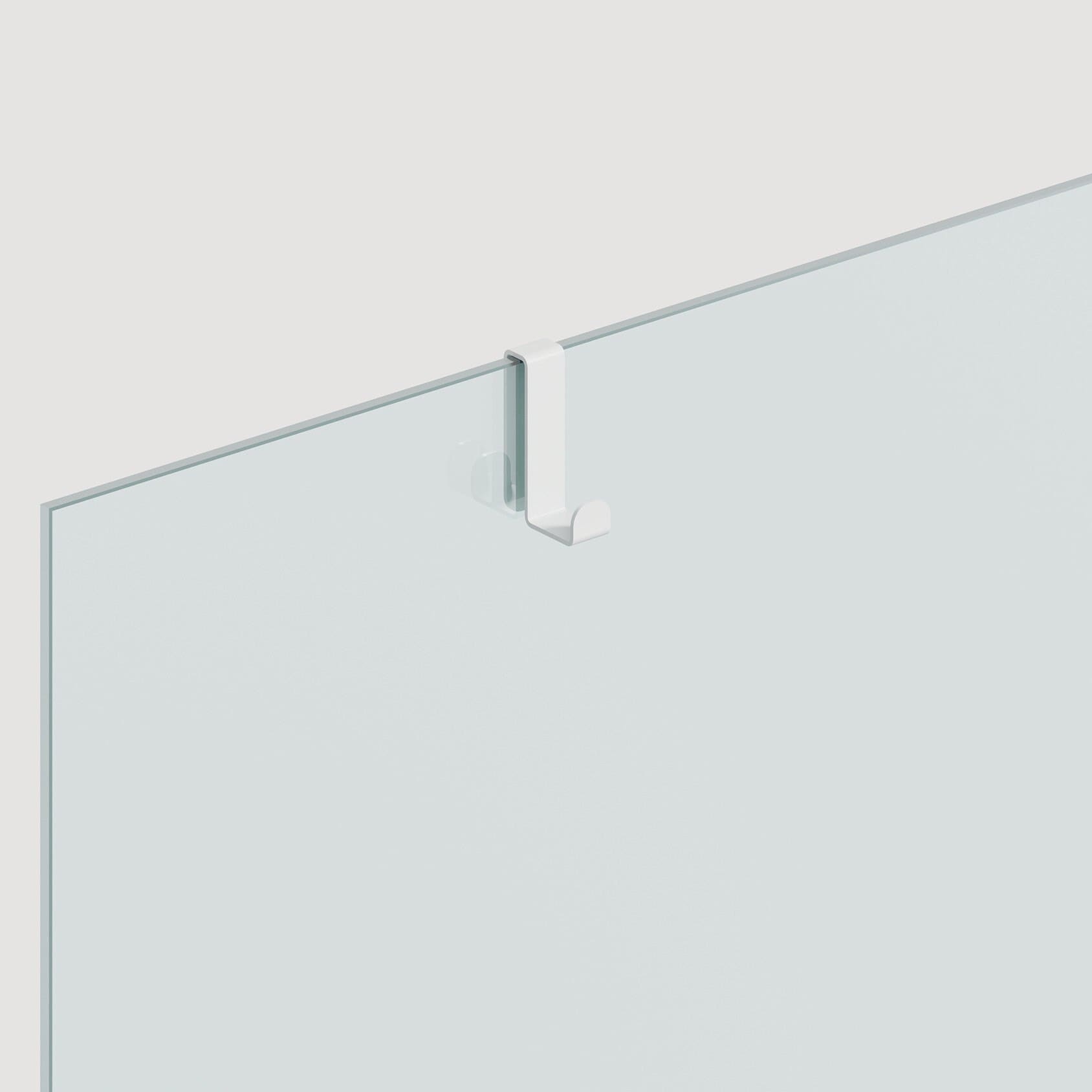 Sleek Shower Glass Hook and Stainless Steel Bathroom Hooks Modern ...