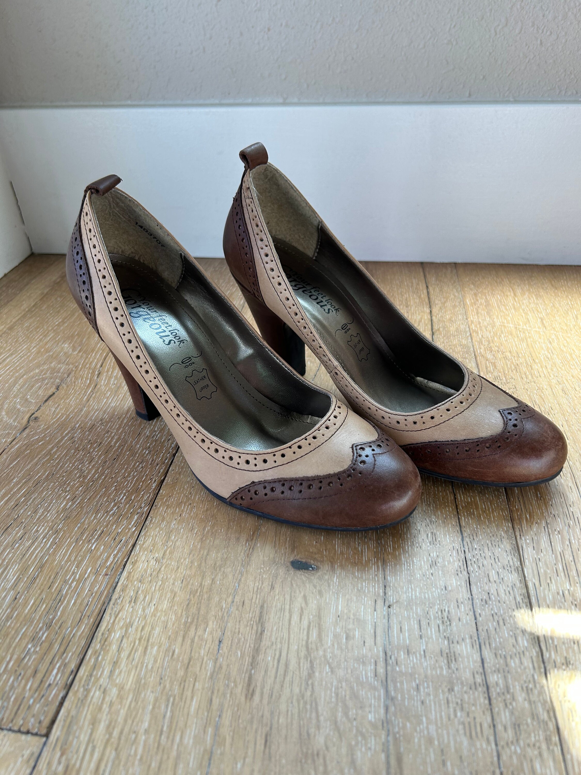 Your Feet Look Gorgeous: Brown Rustic Heels - Etsy