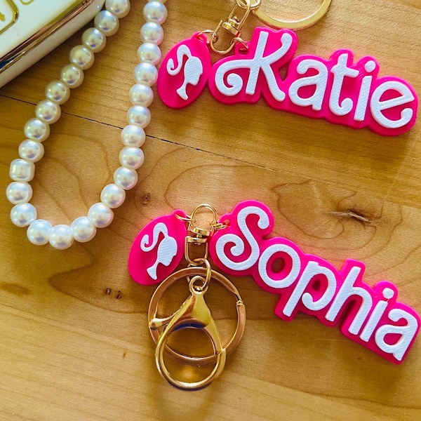 Girls Keychain - Etsy