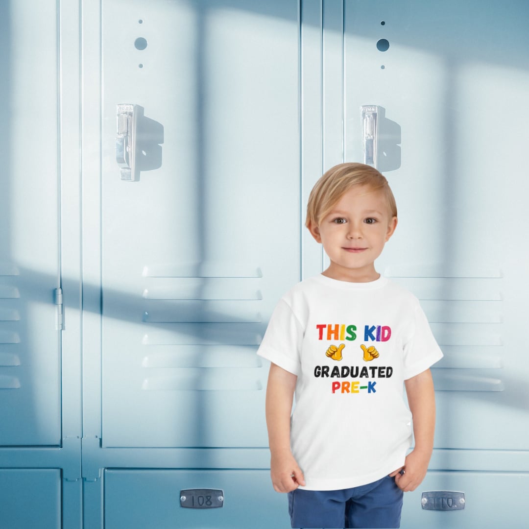 Pre-k Graduation Shirt, Pre-k Grad Shirt, Girl Toddler Tee, Boy Toddler ...