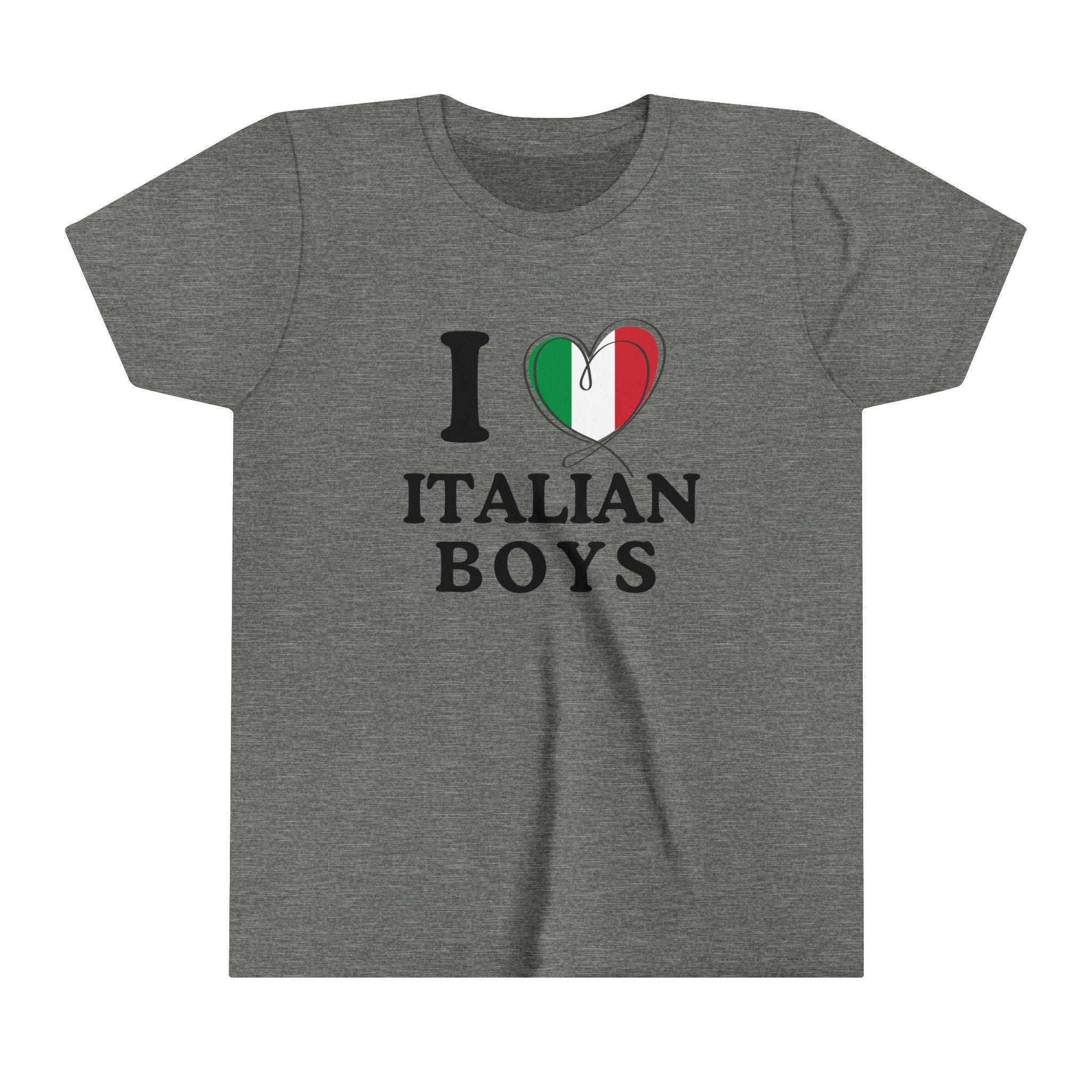 Y2K Baby Tees, I Love Italian Boys Tshirt, Y2K Clothing, Italian Shirts ...