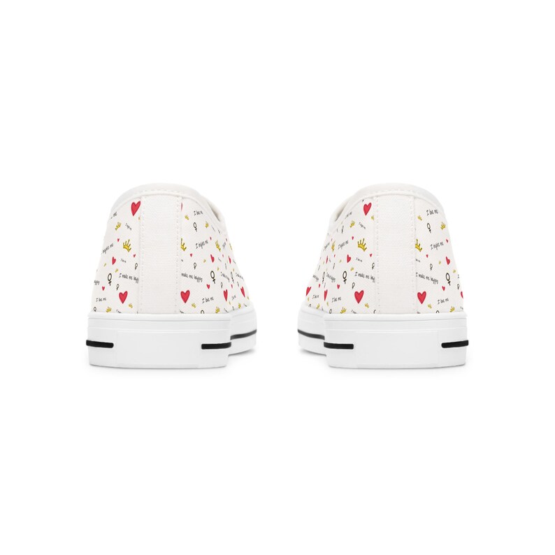 Positive Affirmation Women's Sneakers, Motivational Low Top Shoes ...