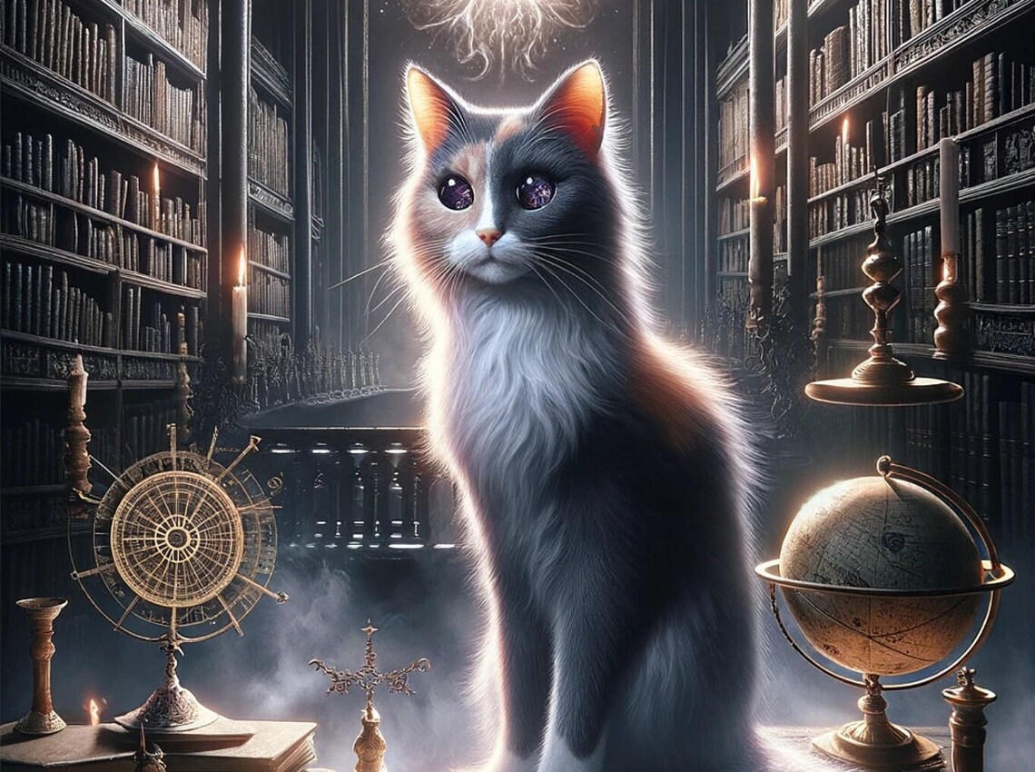 Bloodborne-inspired Dark Academia Cat Portraits: Gothic - Etsy