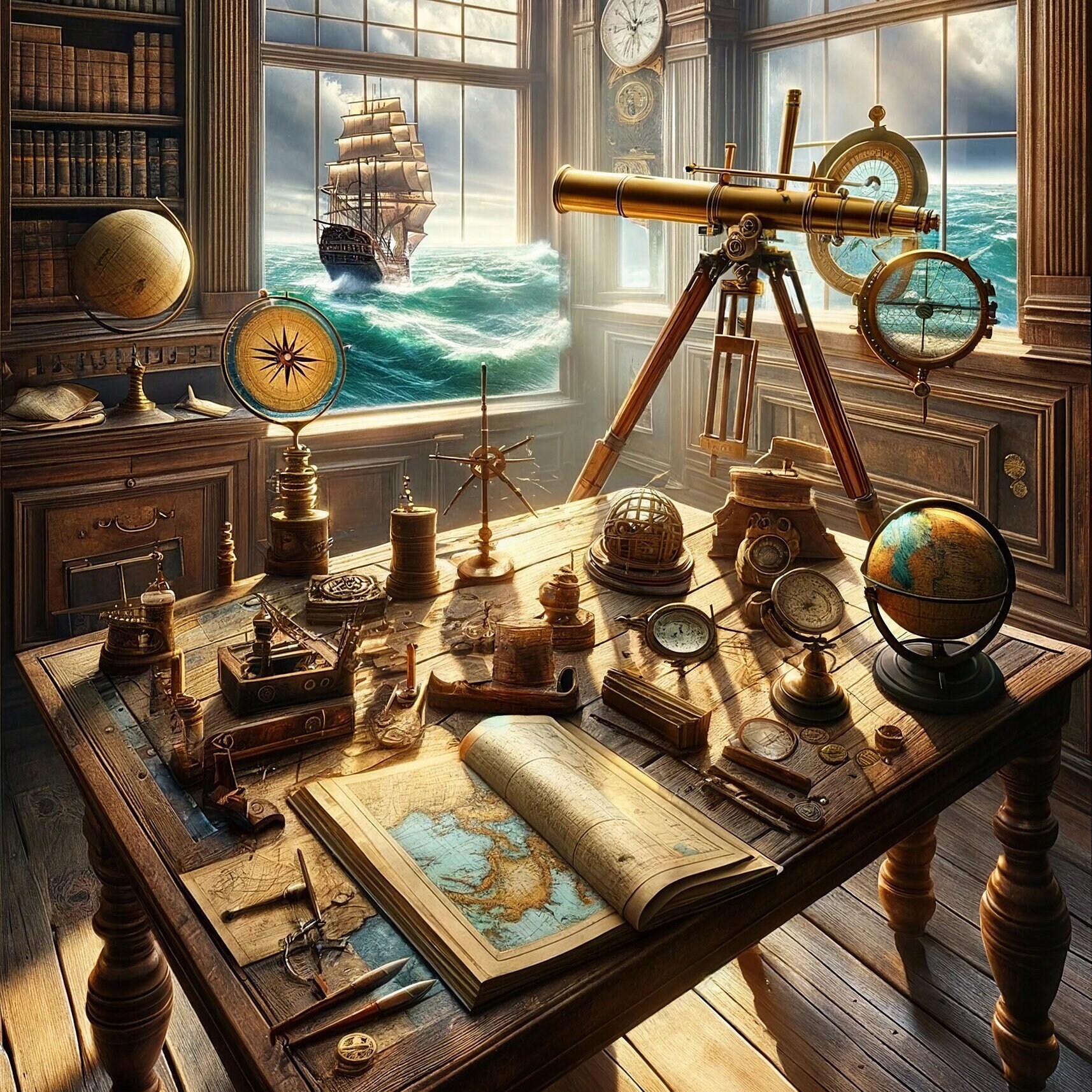 Dark Academia Digital Art Collection - Set of 5 Enigmatic Study Scenes ...