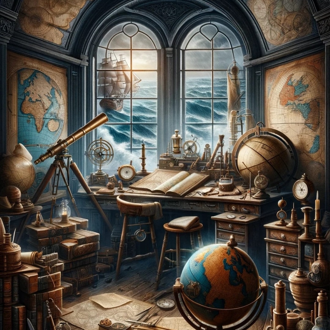 Set of 5 Dark Academia A4 Printable Wall Art - Vintage Scholarly Decor ...