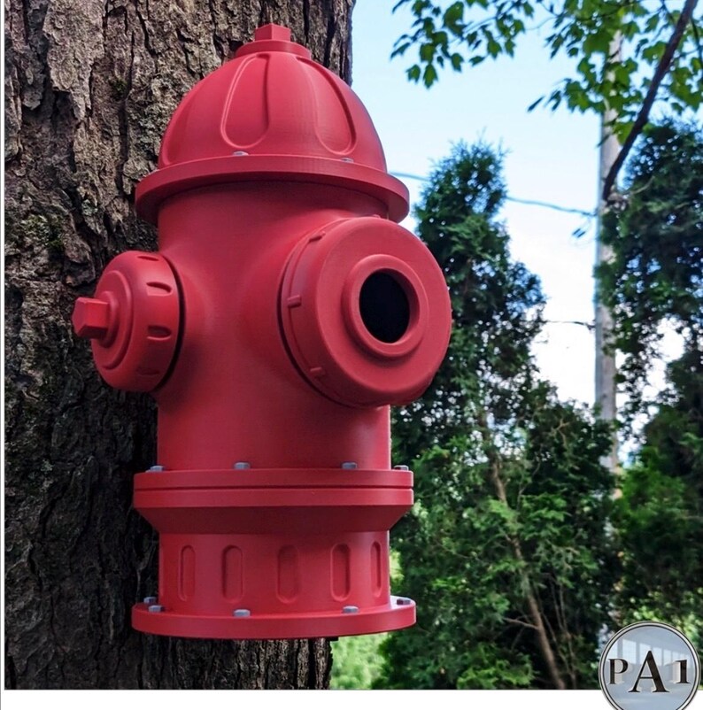 The Fire Hydrant Birdhouse - Etsy