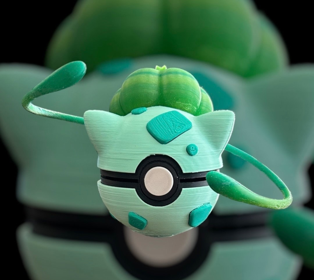 Bulbasaur Pokeball - Etsy