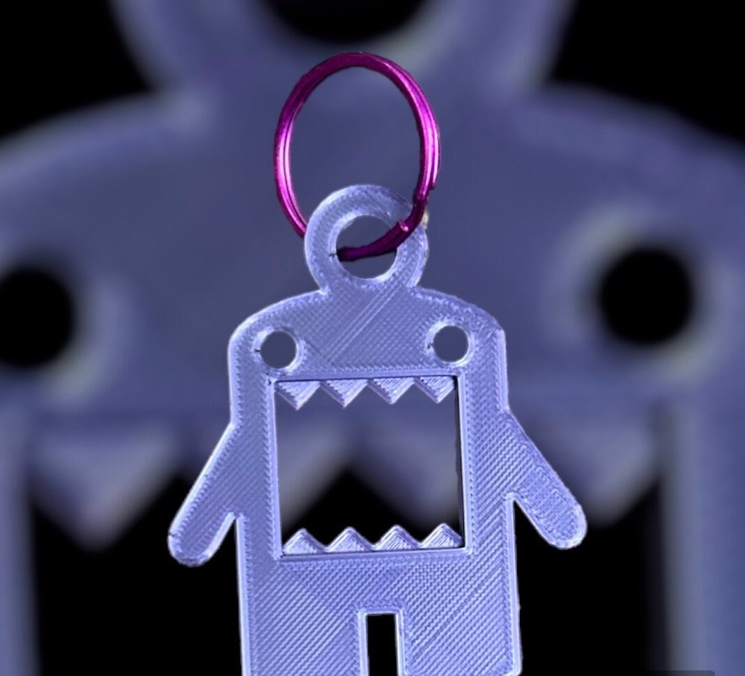 Domo Key Chain - Etsy