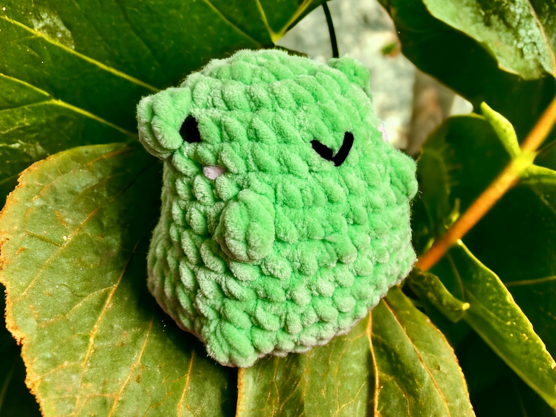 Chubby Frog Crochet Stuffed Animal Frog With Butt Cheeks Chonky Frog - Etsy