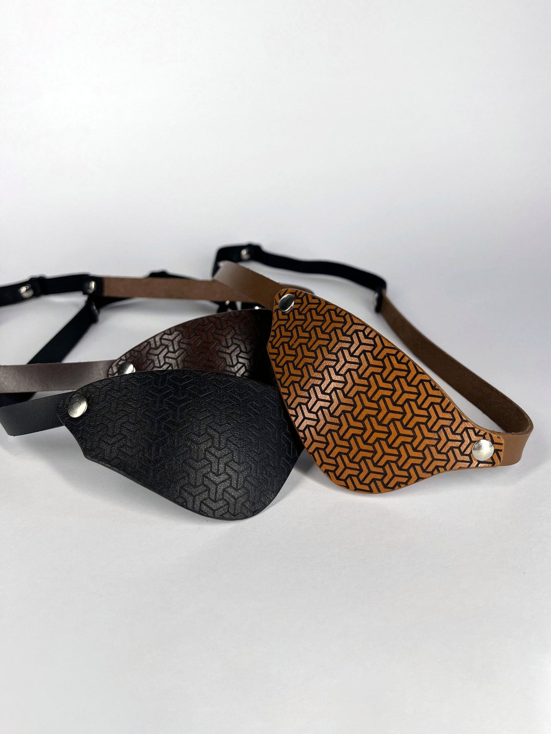 Leather Eye Patch // Eye Patch - Etsy