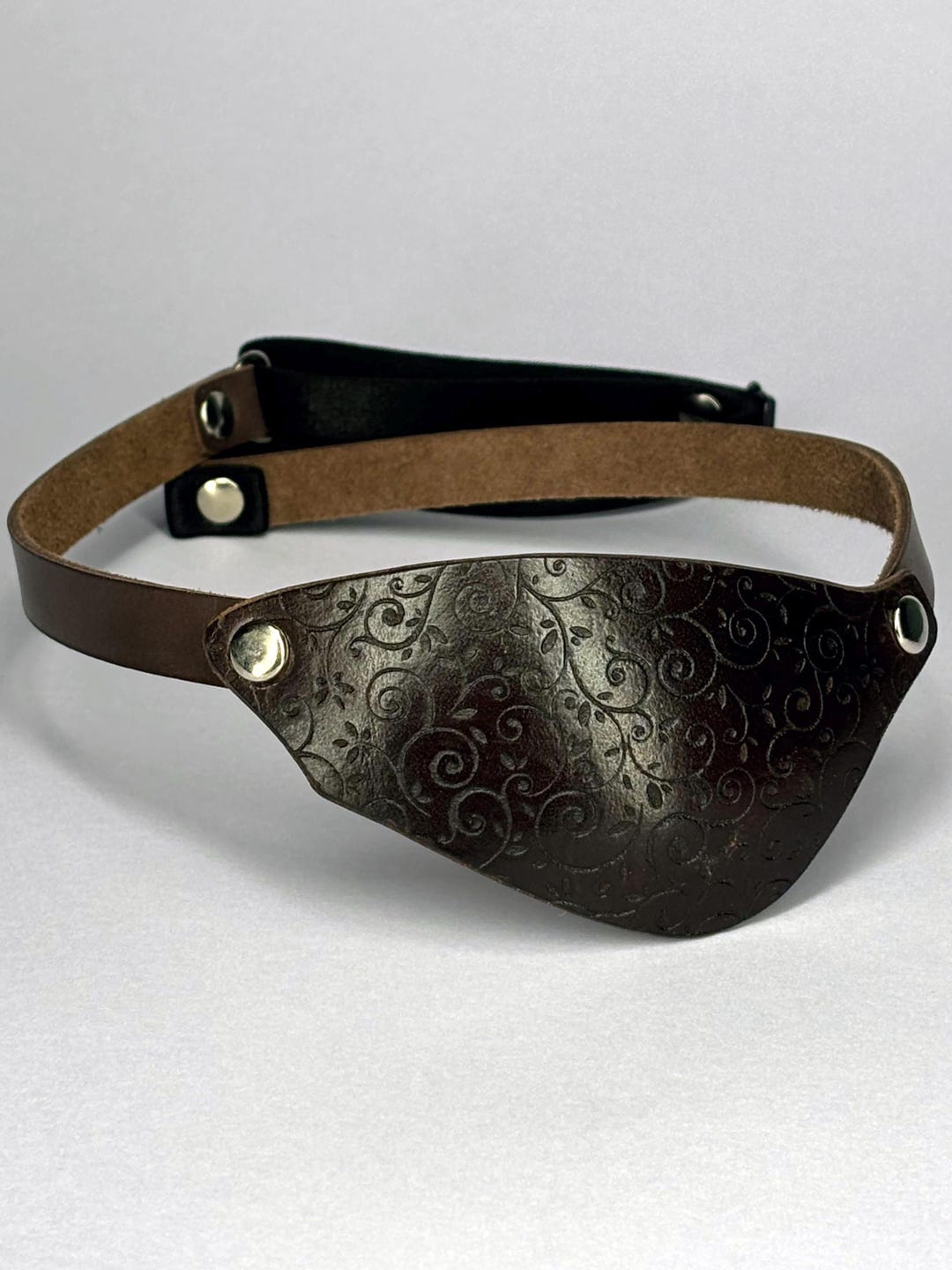 Leather Eye Patch // Eye Patch - Etsy